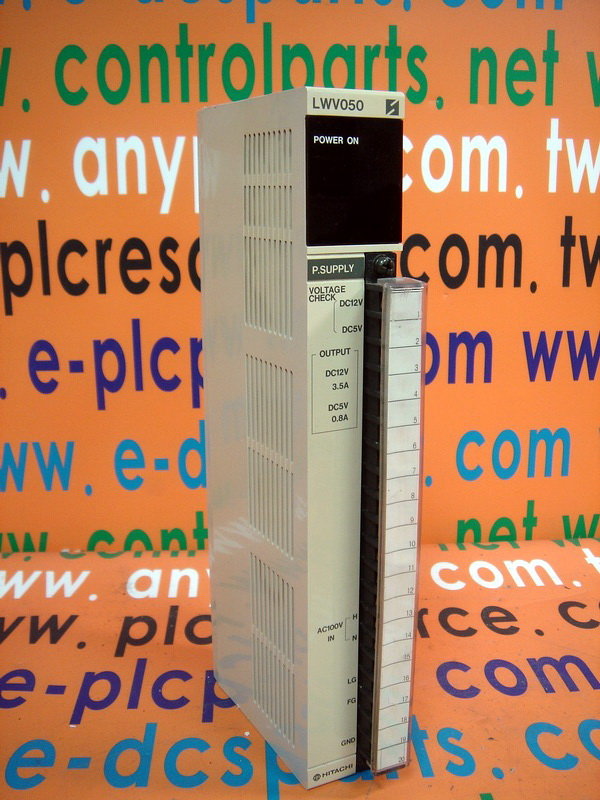 HITACHI PLC POWER SUPPLY MODULE LWV050 - PLC DCS SERVO Control MOTOR POWER SUPPLY IPC ROBOT